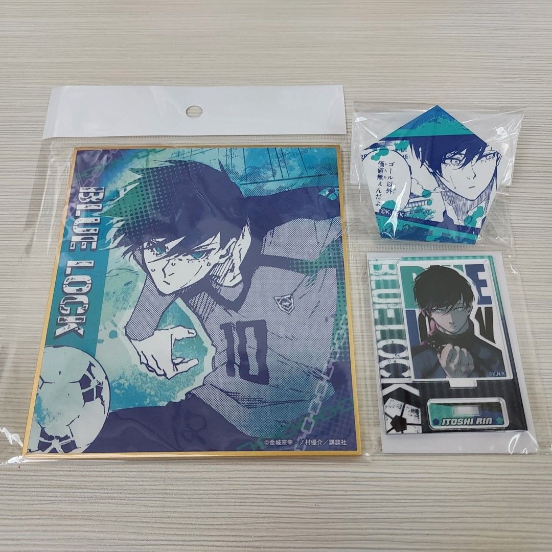 Itoshi Rin Blue Lock Assorted Merchandise, Hobbies & Toys, Memorabilia ...