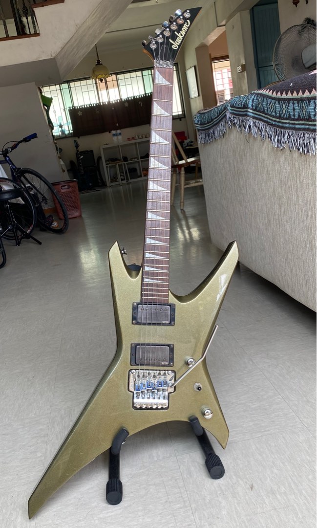 Jackson Warrior Army Green, Hobbies & Toys, Music & Media, Musical ...