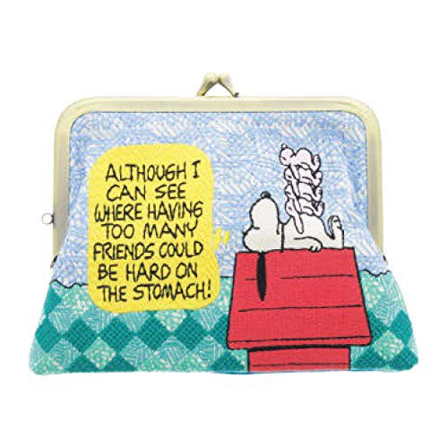 Japan Peanuts Snoopy Kisslock Kiss Lock Cosmetic Makeup Pouch Bag ...