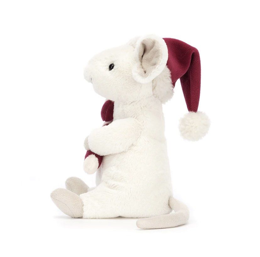 Jellycat Merry Mouse Candy Cane, Hobbies & Toys, Toys & Games on Carousell
