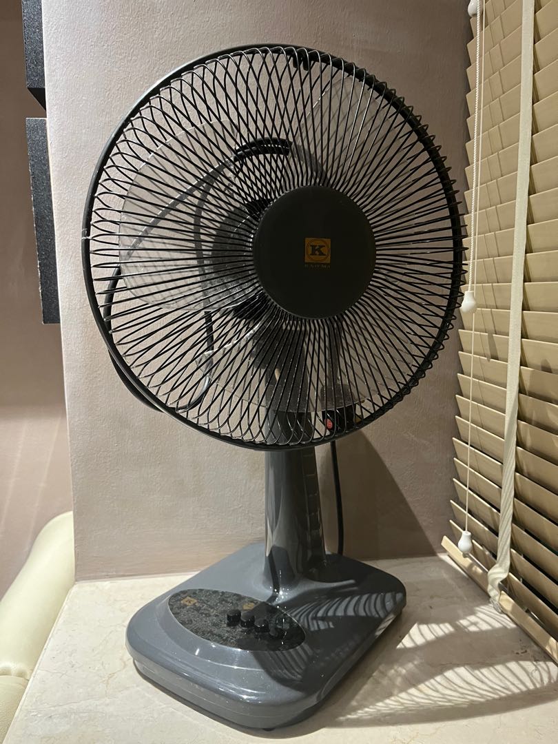 Kajema Table Fan 12", Furniture & Home Living, Lighting & Fans, Fans on ...