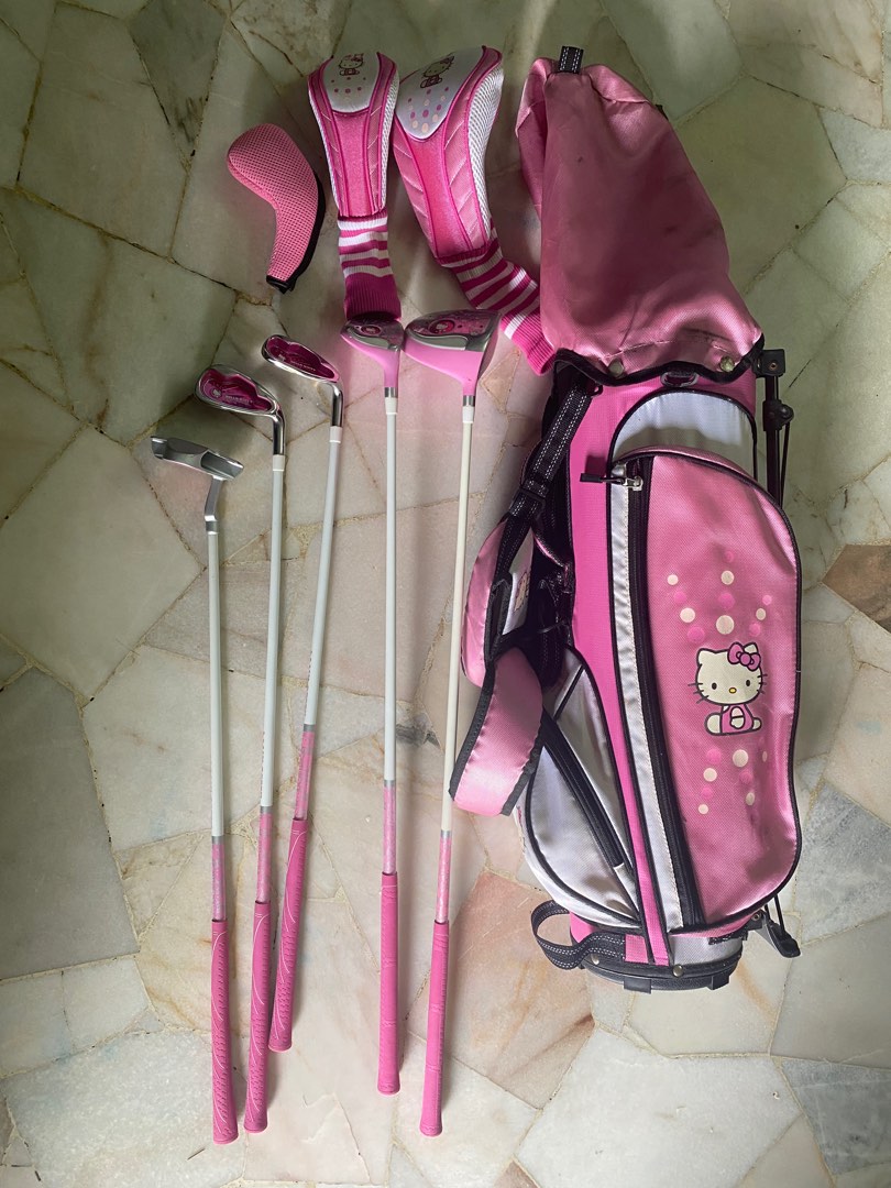 Kid Golf Set Original Brand Hello Kitty Sports Equipment Sports kid-golf-set-original-brand-hello-kitty-sports-equipment-sports
