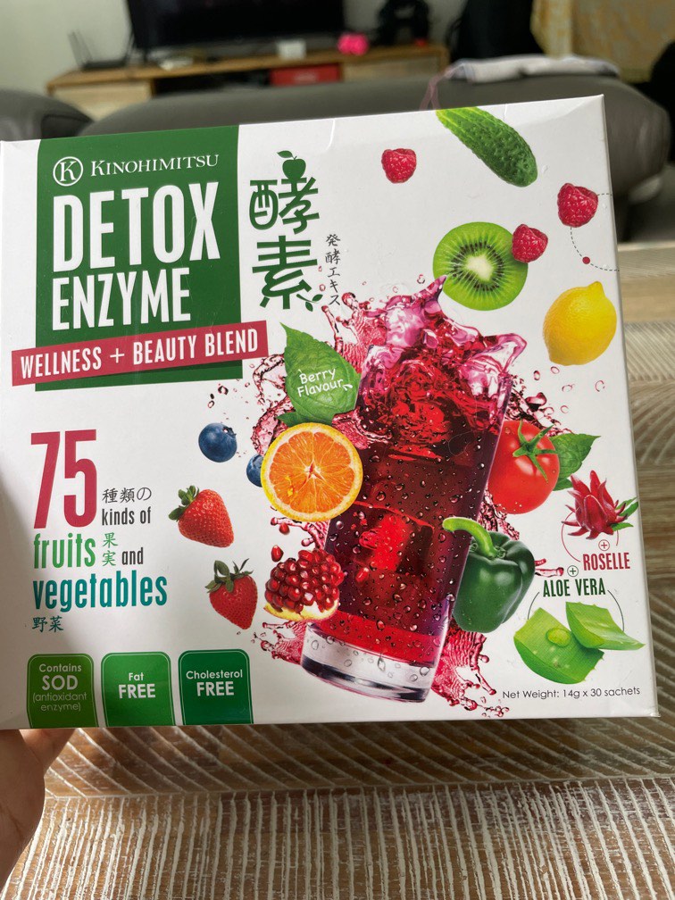 Kinohimitsu Detox Enzyme, Health & Nutrition, Health Supplements ...