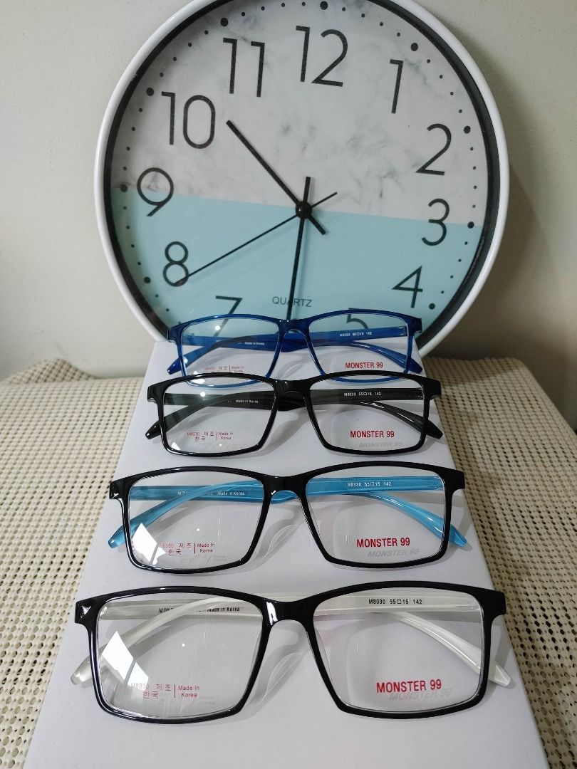 KOREAN EYEGLASSES FRAME-(MONSTER99 TR FRAME-REPLACEMENT LENSES-ORIGINAL ...