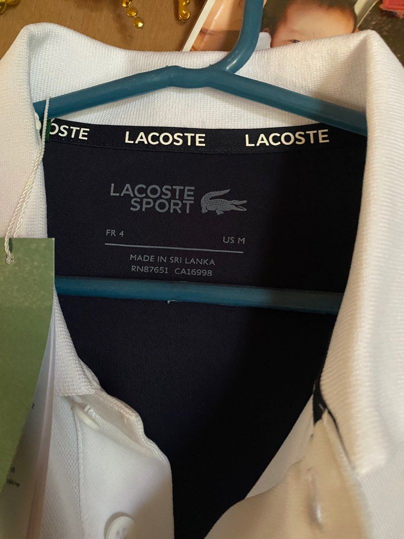Lacoste Sport Dri fit, Men's Fashion, Tops & Sets, Tshirts & Polo ...