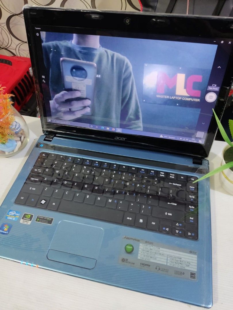 Laptop Acer Aspire Ram 16Gb Hdd 500Gb Windows 10 Dual Vga Siap Pakai ...