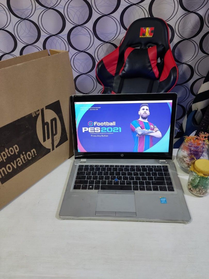 Laptop Hp Elitebook Folio Core I Ram Gb Ssd Gb Windows Siap Pakai Elektronik Komputer
