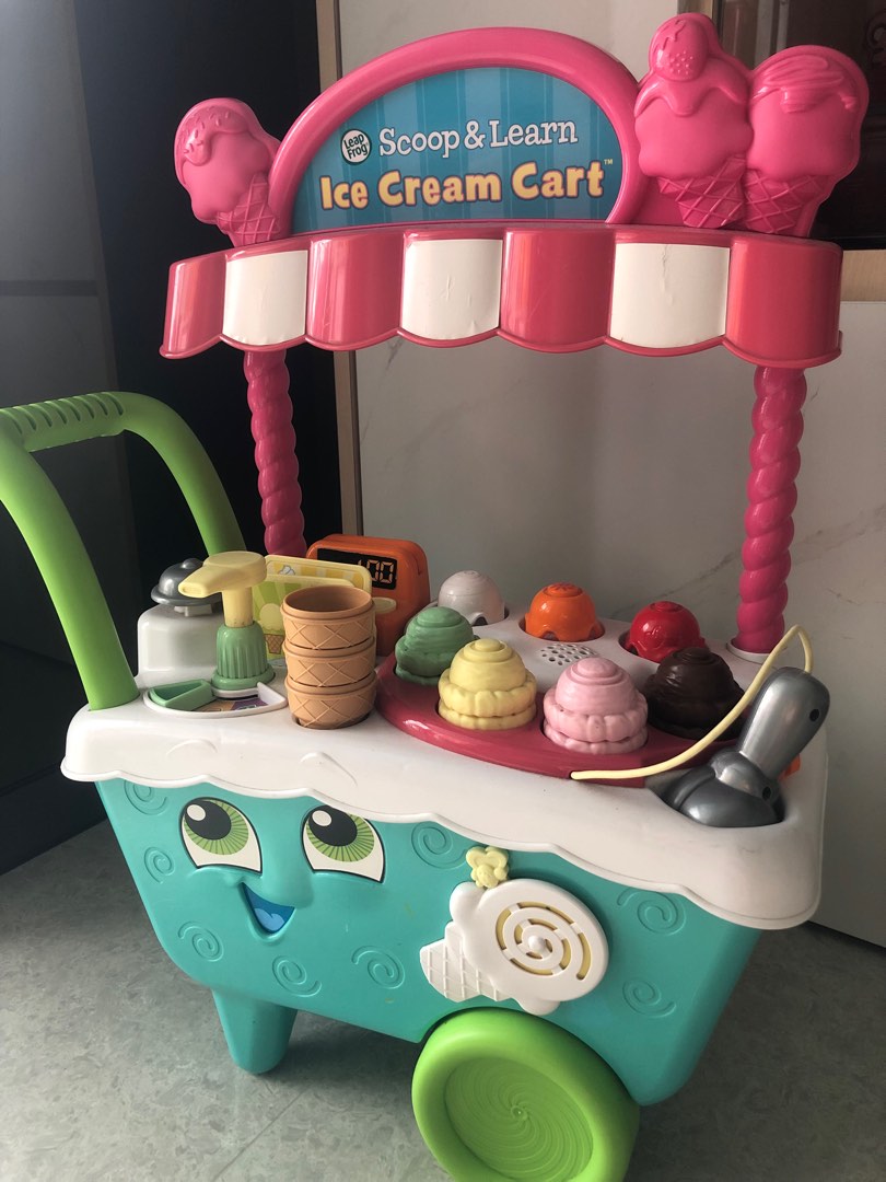 Leapfrog ice cream chart, Babies & Kids, Infant Playtime on Carousell