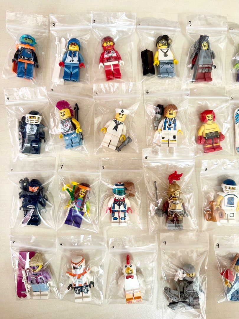 LEGO Collectible Minifigures CMF Sale Series 1 8683 Series 2 8684 ...