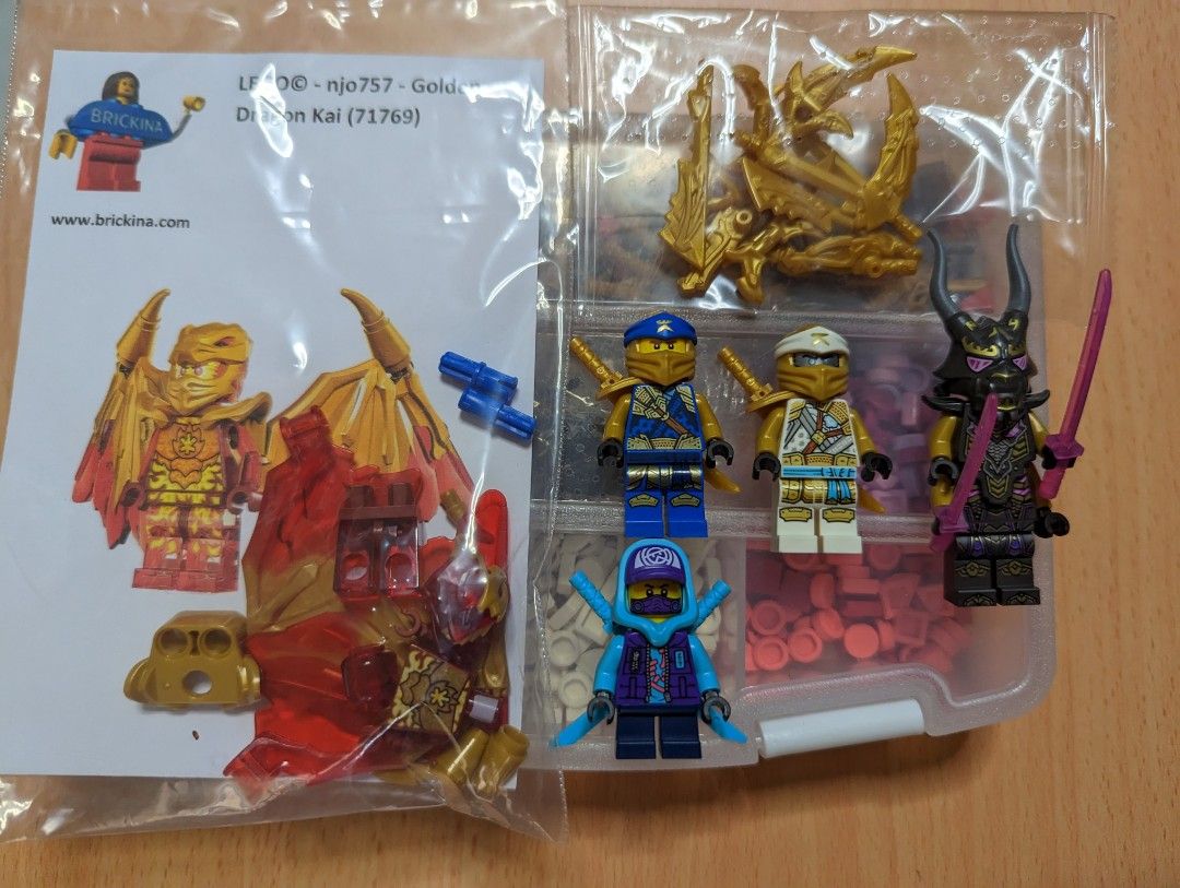 Lego Ninjago Figures (Crystallized), Hobbies & Toys, Toys & Games on ...