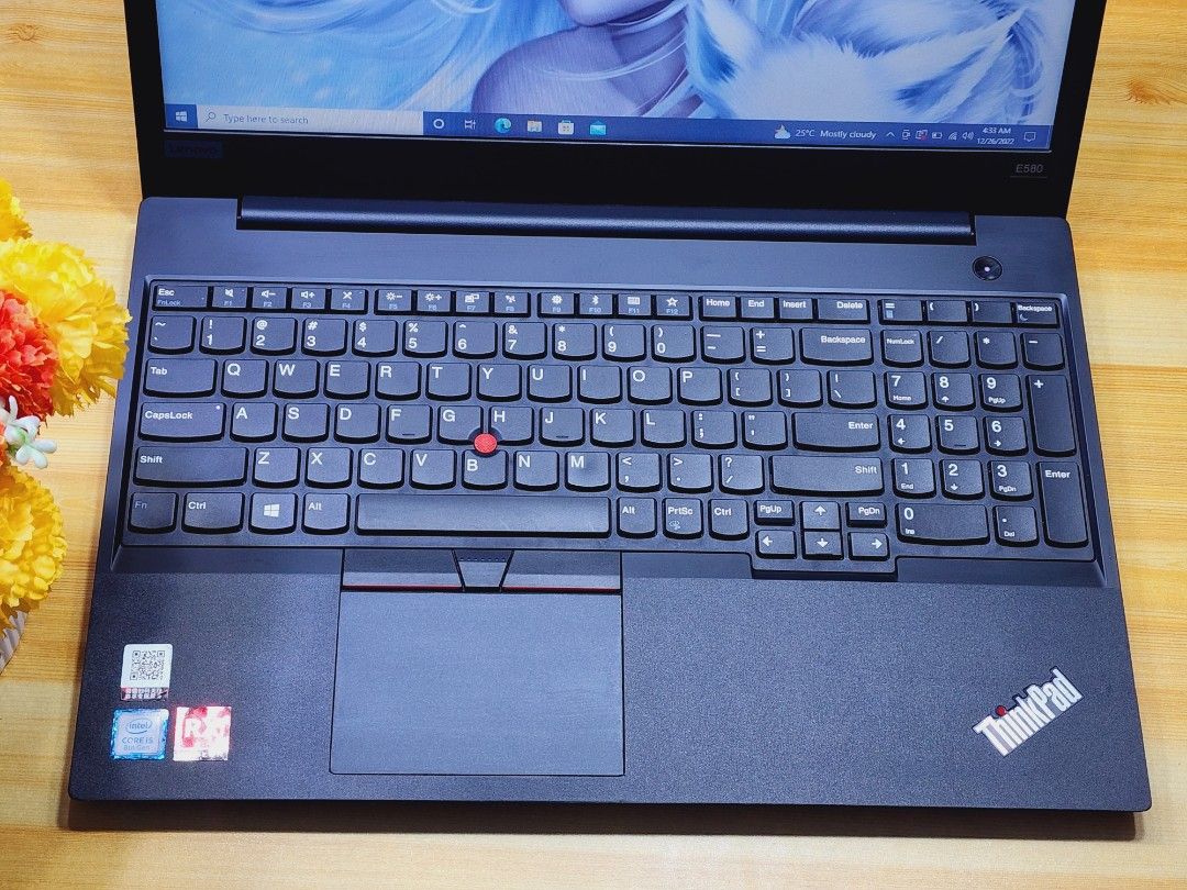 Lenovo Thinkpad E580 Core i5-8th Gen 8Gb Ram 256Gb SSD Radeon RX 550 ...