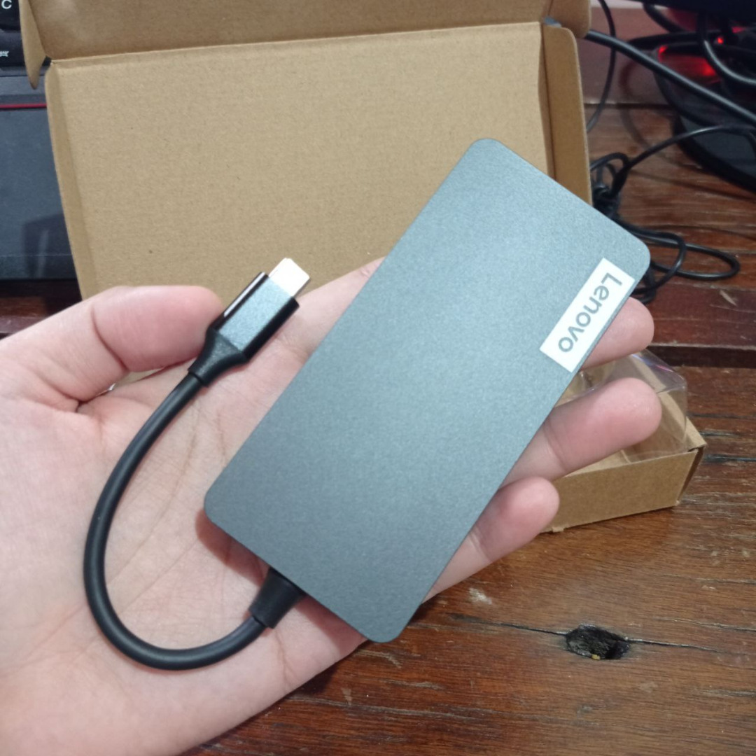 LENOVO USB-C7-in-1 Hub, Computers & Tech, Parts & Accessories, Cables ...