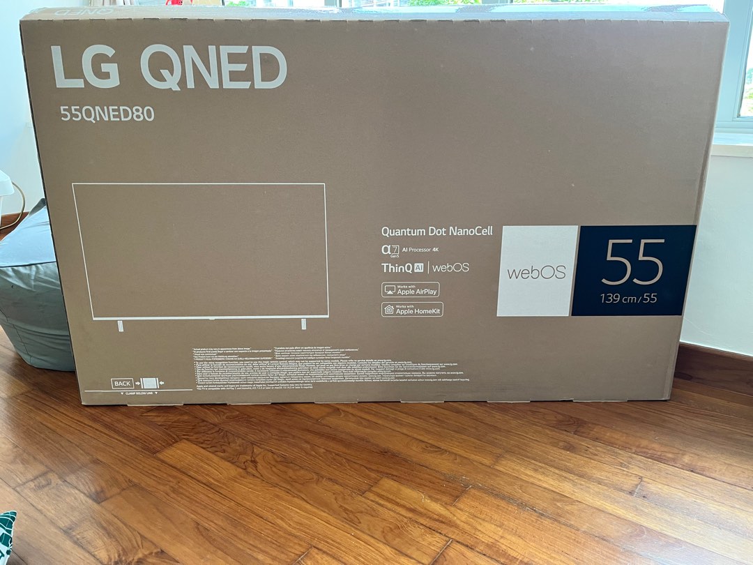LG 55inch empty box, TV & Home Appliances, TV & Entertainment, TV Parts ...