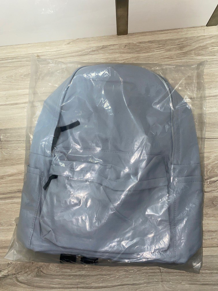 light blue school bag, Men's Fashion, Bags, Backpacks on Carousell