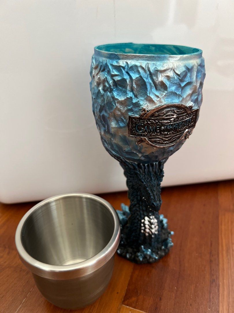 Limited edition Game of Throne wine glass, goblet, Hobbies & Toys ...