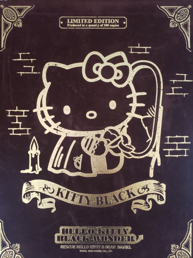 Limited Edition Hello Kitty Black Wonder from Sanrio, Hobbies & Toys ...