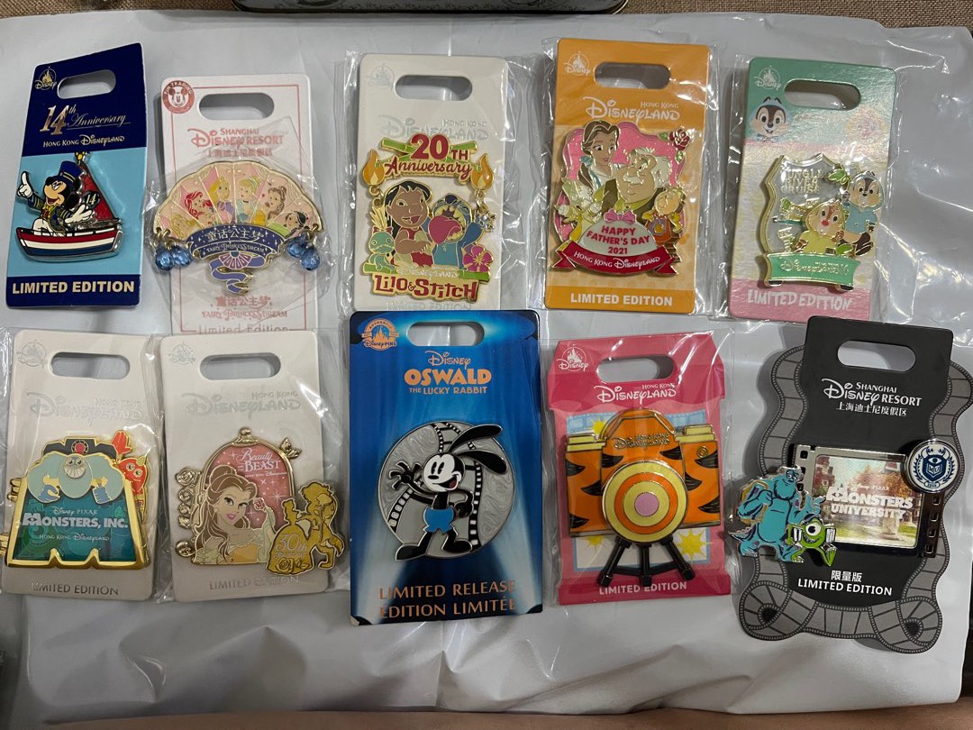 Limited edition pins disney, Hobbies & Toys, Stationery & Craft, Other ...