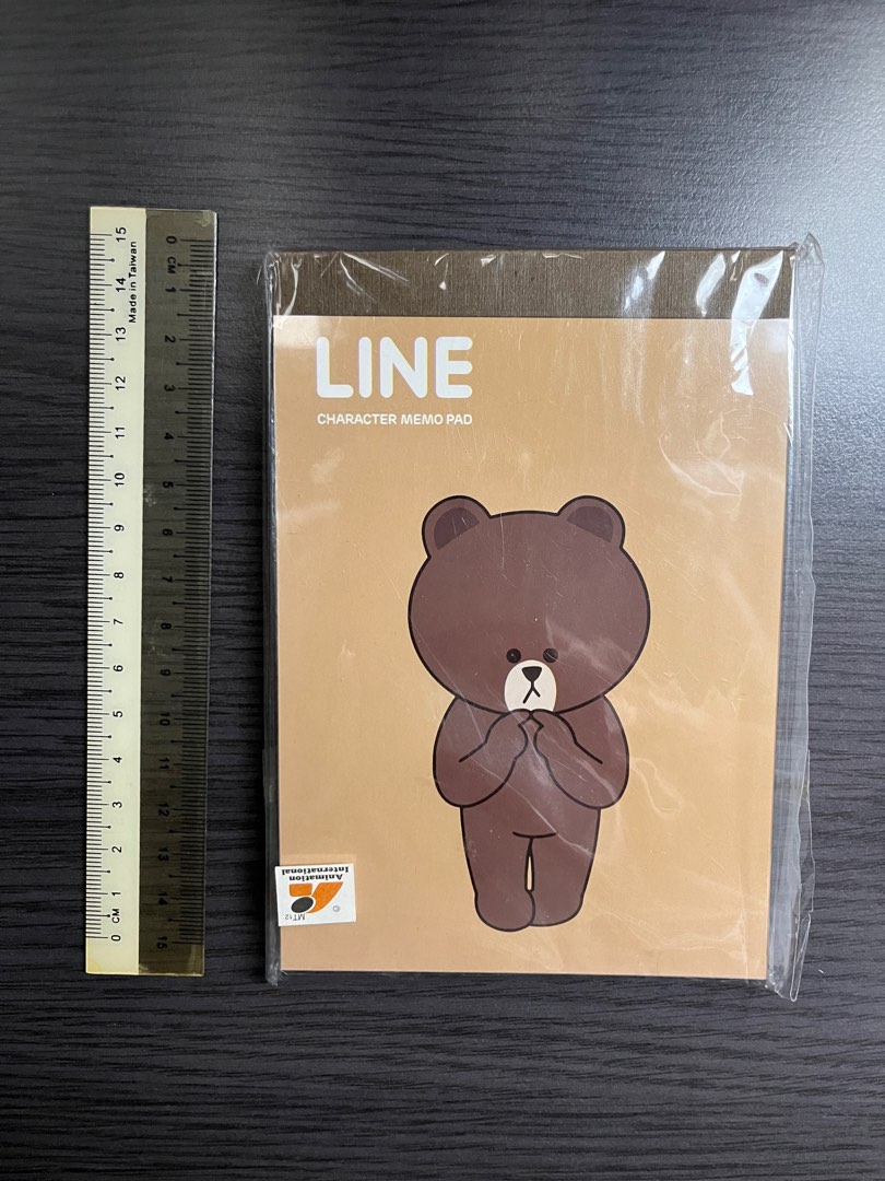 Line friends Brown bear notebook, Hobbies & Toys, Stationery & Craft ...