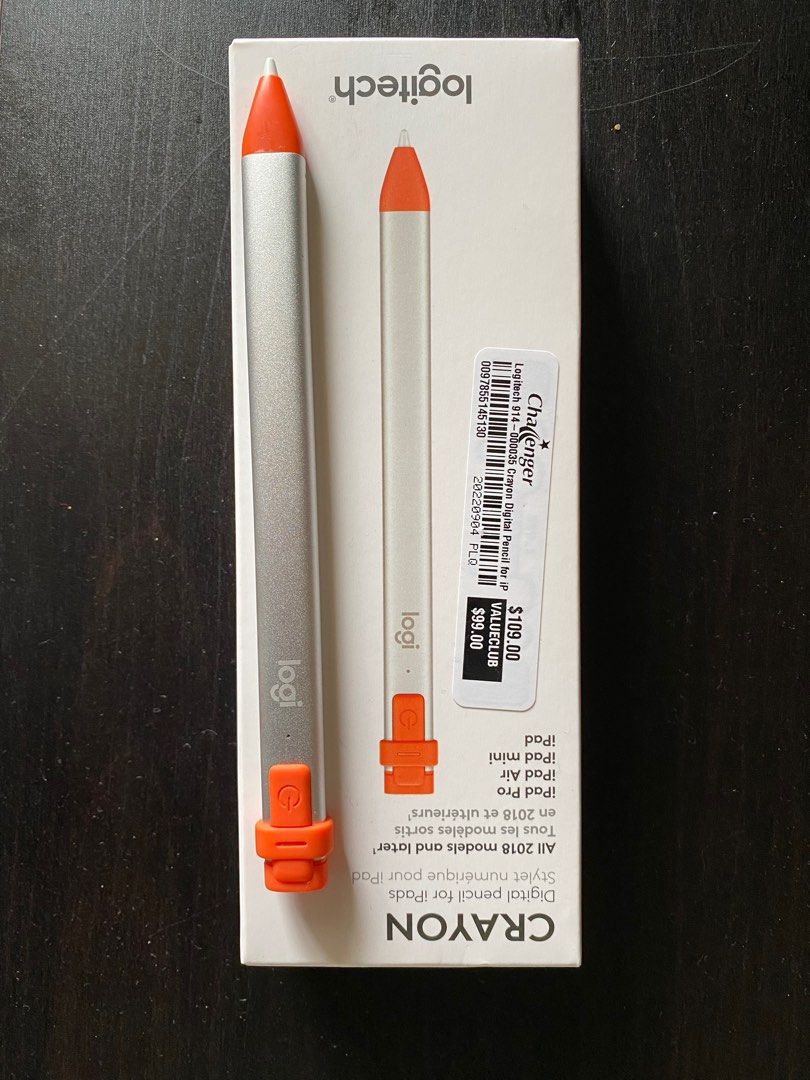 Logitech Crayon with Box, Computers & Tech, Parts & Accessories, Other ...