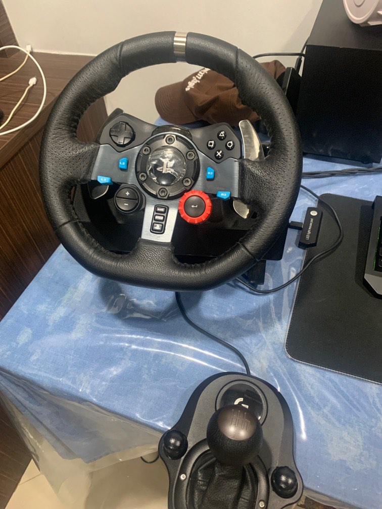 Logitech g29 with shifter, Video Gaming, Gaming Accessories ...