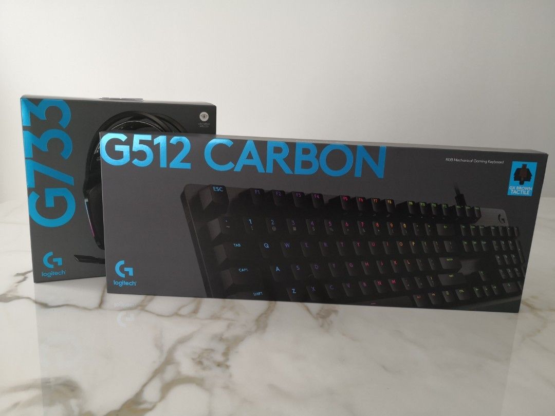 Logitech G512 Carbon RGB Mechanical Gaming Keyboard, Computers & Tech ...