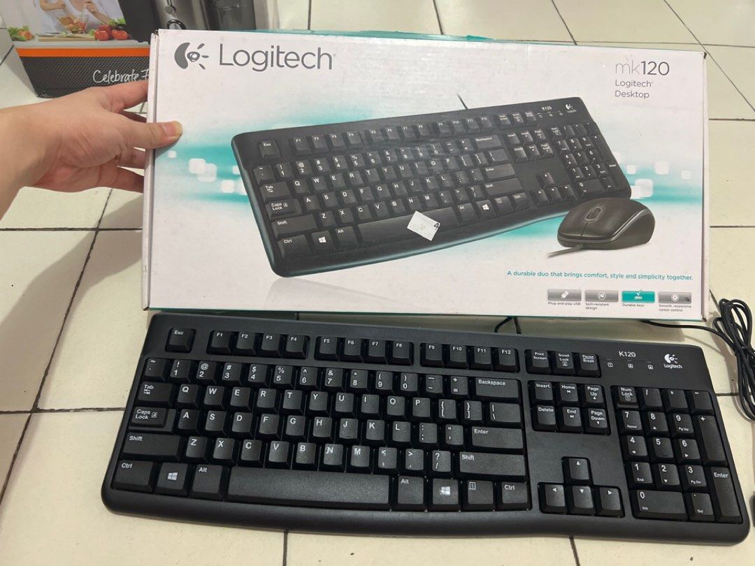 Logitech K120 Keyboard, Computers & Tech, Parts & Accessories, Computer ...