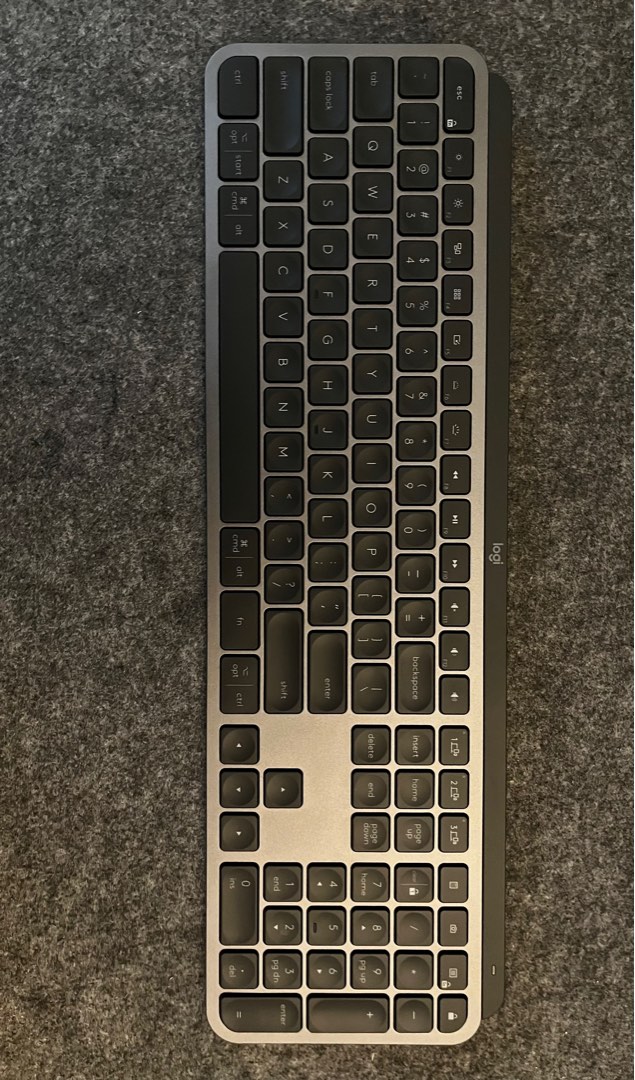 Logitech MX Keys Advanced Wireless Illuminated Keyboard with Tactile ...