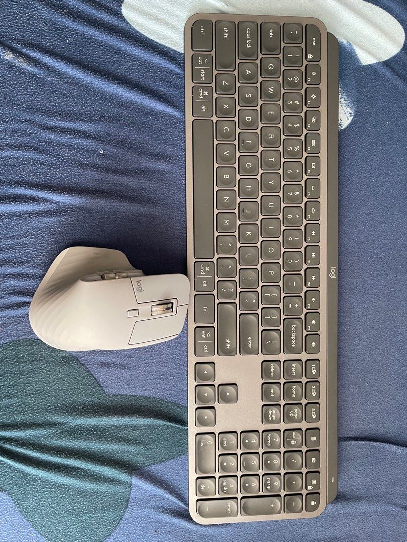 Logitech MX Keys Windows + Logi MX Master 3 Grey, Computers & Tech ...