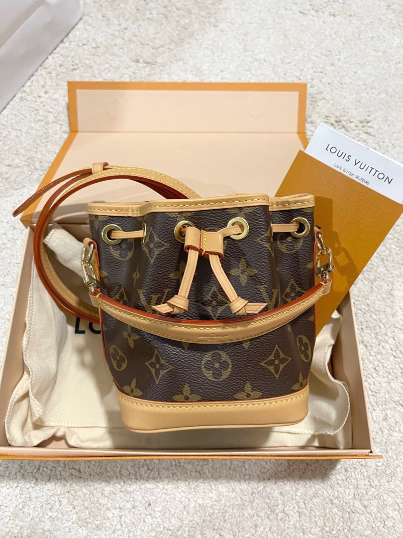 Louis Vuitton Nano Noe, Luxury, Bags & Wallets on Carousell