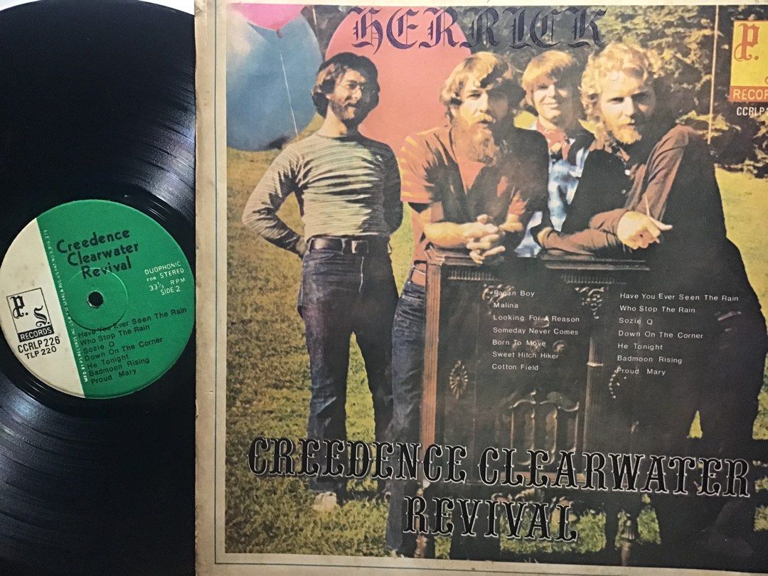 LP CCR Creedence Clearwater Revival OOP VINTAGE VINYL RECORD Anubis ...