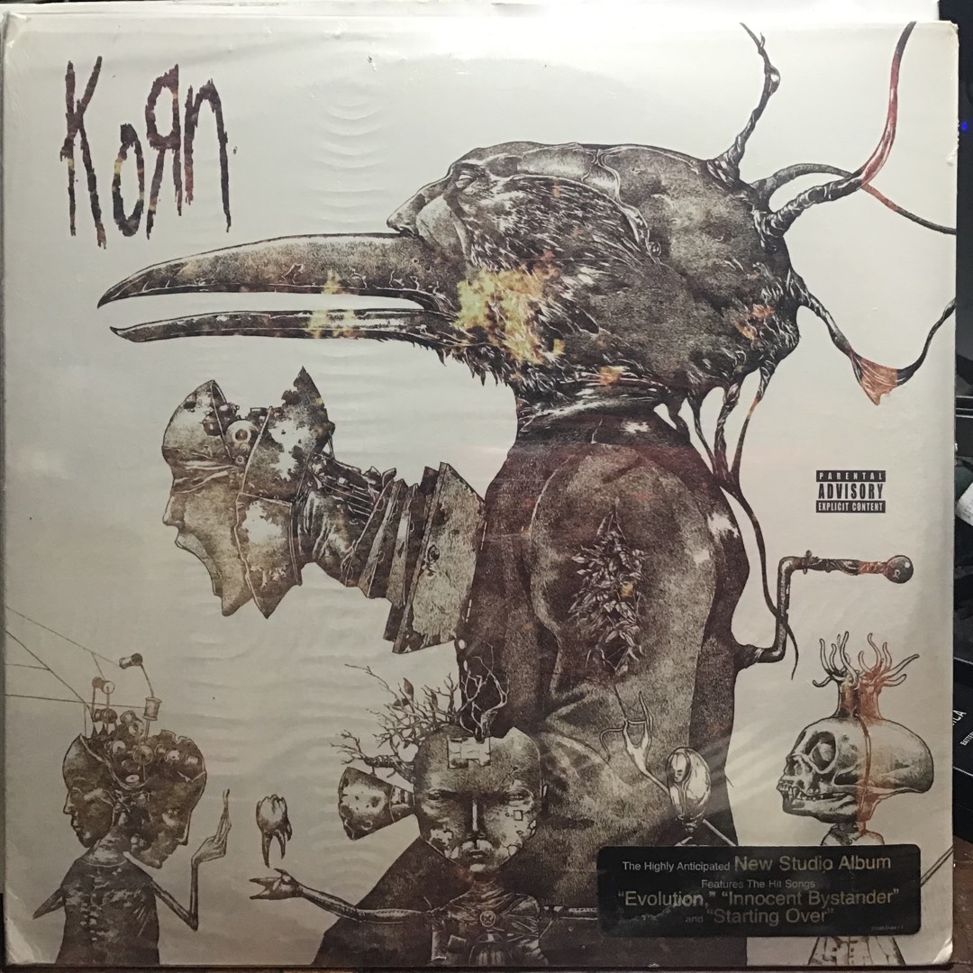 2x LP Korn Untitled 2007 OOP DOUBLE DISC VINYLRECORD Anubis Nu Metal ...