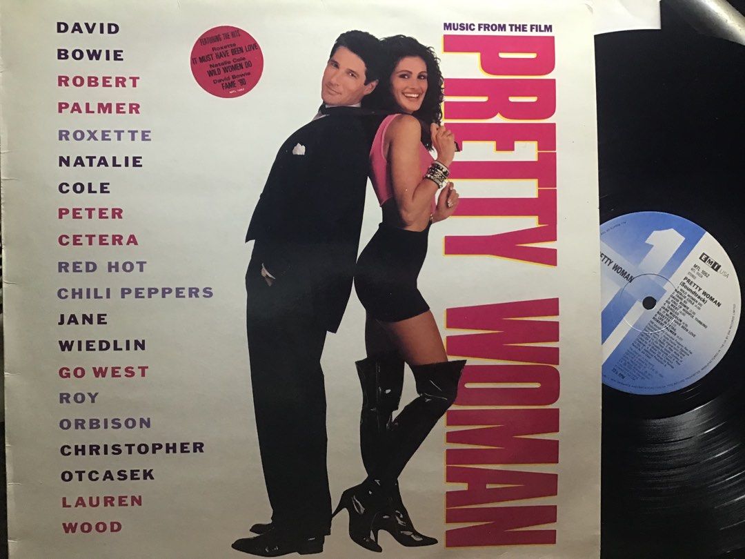 LP Pretty Woman OST - RHCP Jane Wiedlin OOP 1990 VINYL RECORD Anubis ...