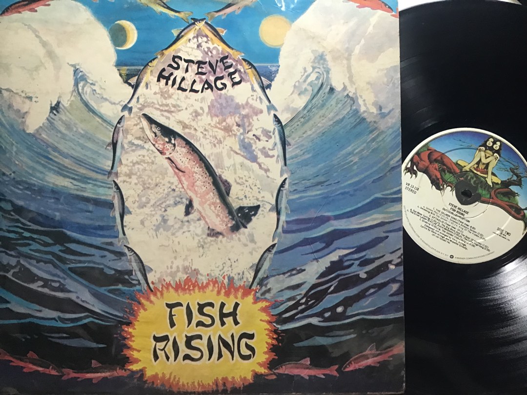 LP Steve Hillage - Fish Rising OOP VINYL RECORD Anubis Prog Rock Piring ...
