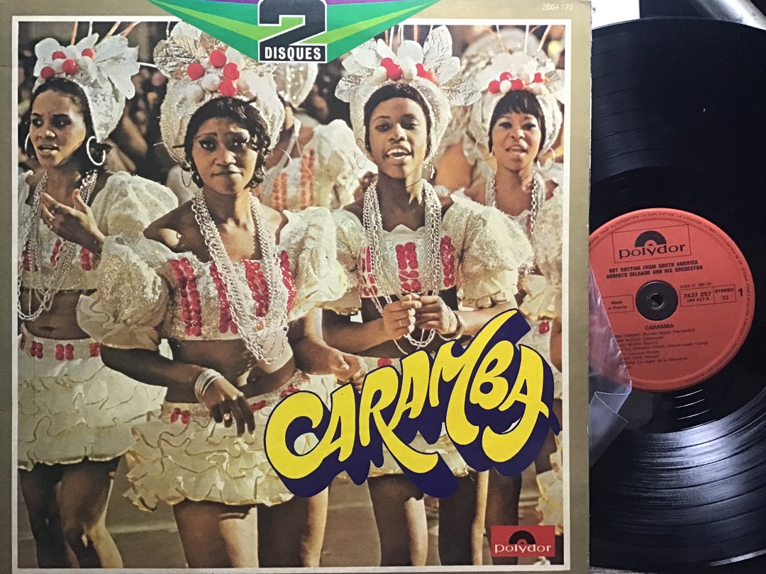 LP Caramba- Caribbean OOP DOUBLE DISC VINYL RECORD Anubis Piring Hitam ...