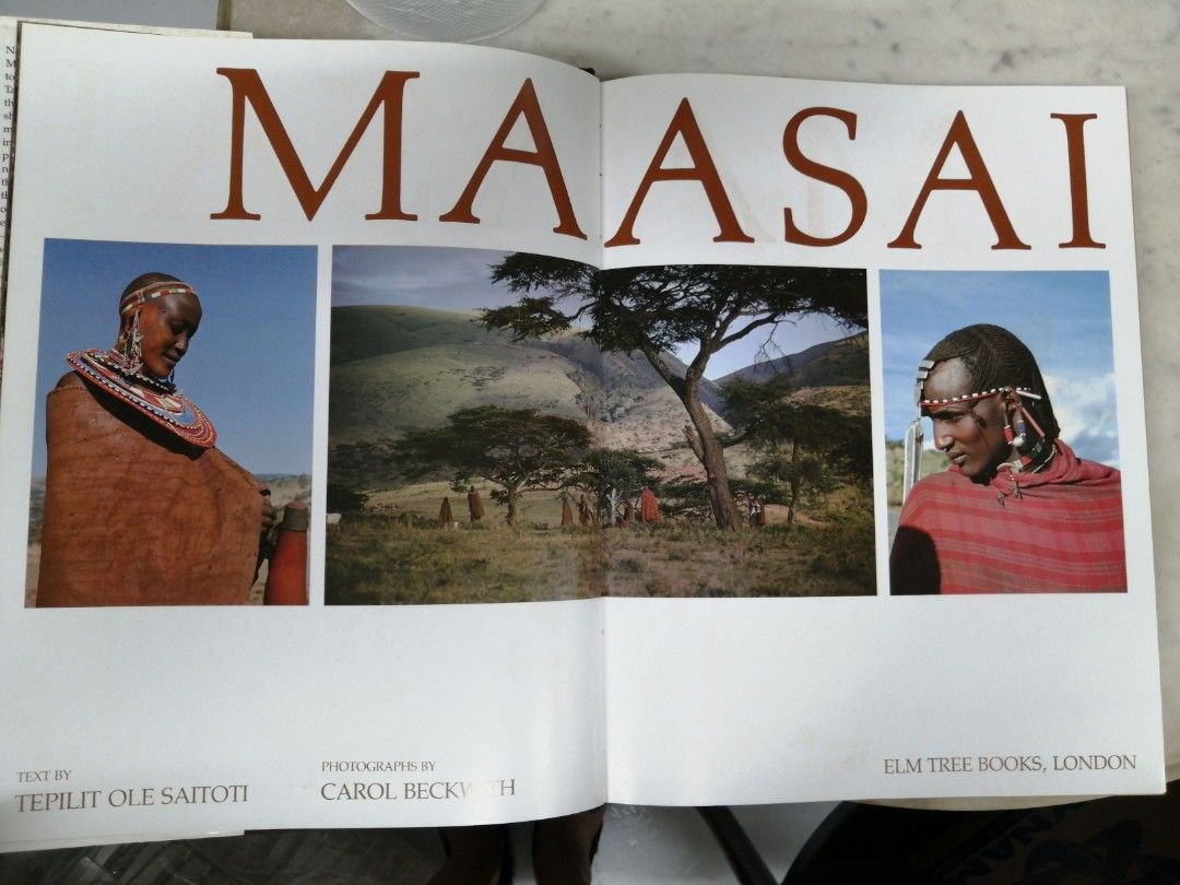 Maasai by Tepilit Ole Saitoti and Carol Beckwith Elm Tree Books 1988 ...