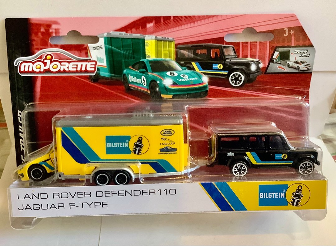 Majorette Land Rover Defender 110 / Jaguar F-Type, 興趣及遊戲, 玩具 & 遊戲類 ...