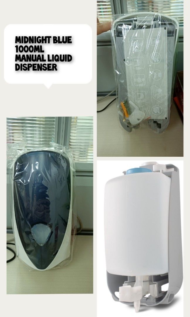 Manual Liquid Dispenser 800 / 1000ml, Beauty & Personal Care, Sanitary ...