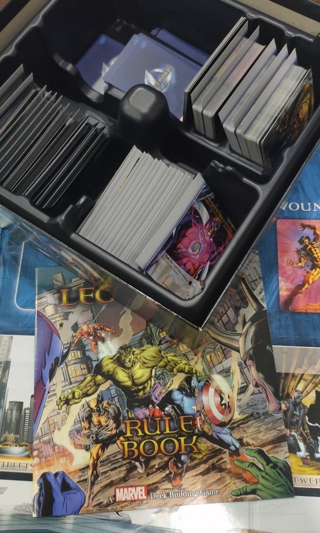 Marvel Legendary Deck Building Board Game, Hobbies & Toys, Toys & Games ...