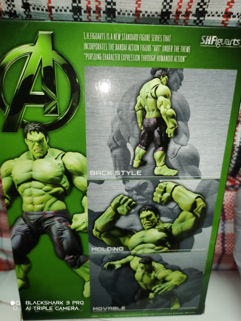 全新marvel shf avengers age of ultron hulk 復仇者聯盟 奧創 變形俠醫 變型俠醫, 興趣及遊戲, 玩具 ...