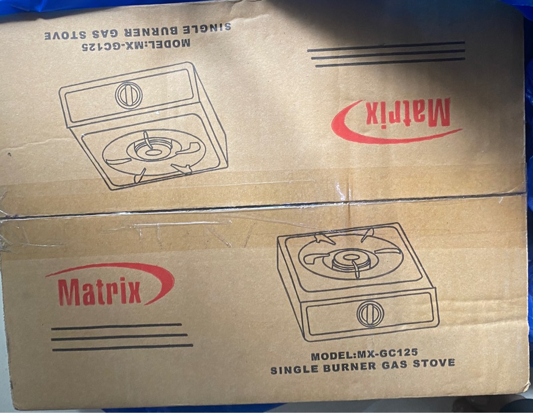 Matrix Single Burner Gas Stove, TV & Home Appliances, Other Home ...