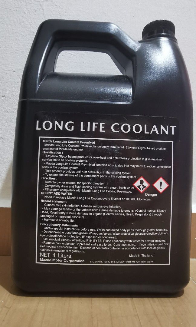 Mazda FL22 Long Life Coolant, Car Accessories, Car Workshops & Services ...