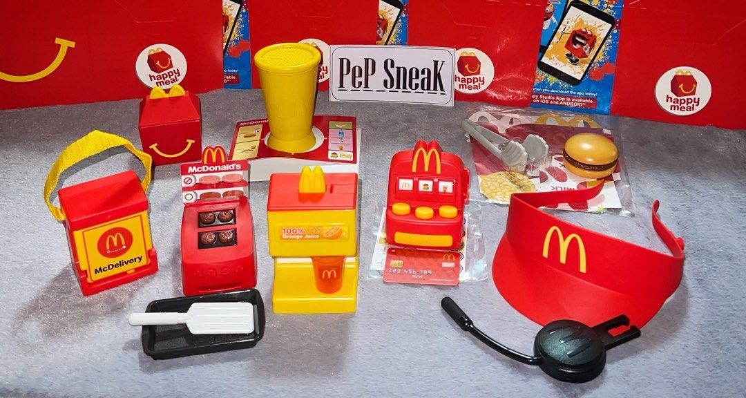 McDonald's Happy Meal Play Set, Hobbies & Toys, Toys & Games on Carousell