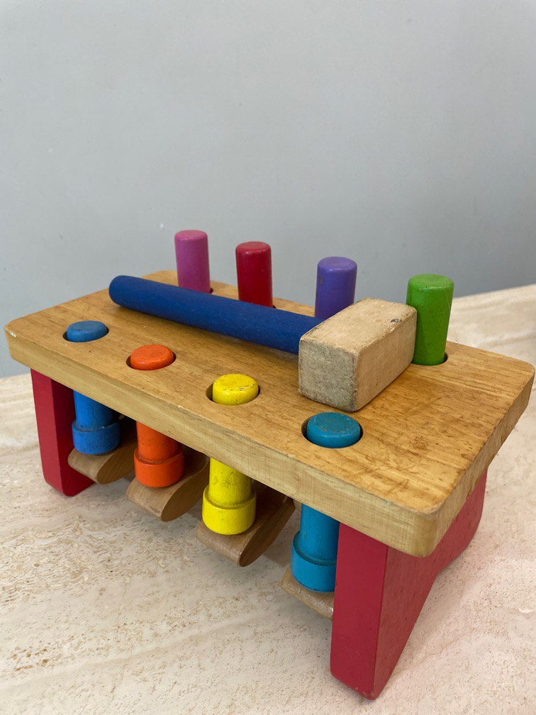 Melissa & Doug - Pounding Bench Activity Center, Hobbies & Toys, Toys & Games on Carousell