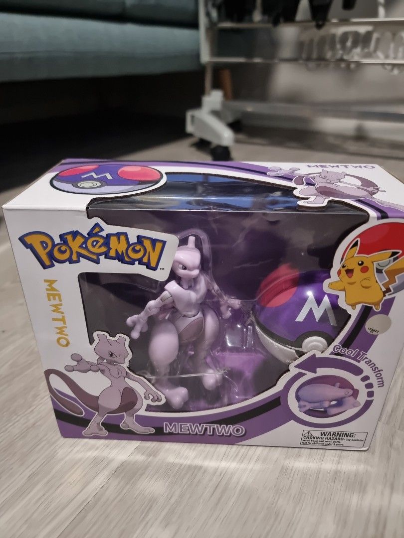 Mewtwo Pokeball, Hobbies & Toys, Toys & Games on Carousell