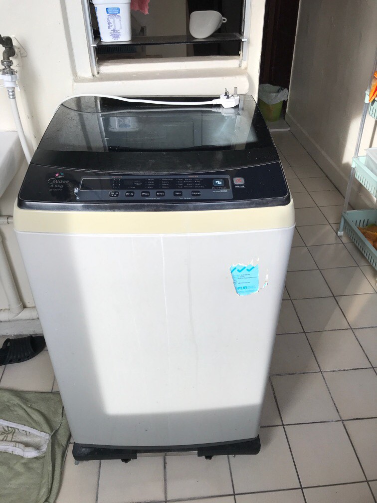 Midea 8kg Top Load Washing Machine MT850B, TV & Home Appliances ...