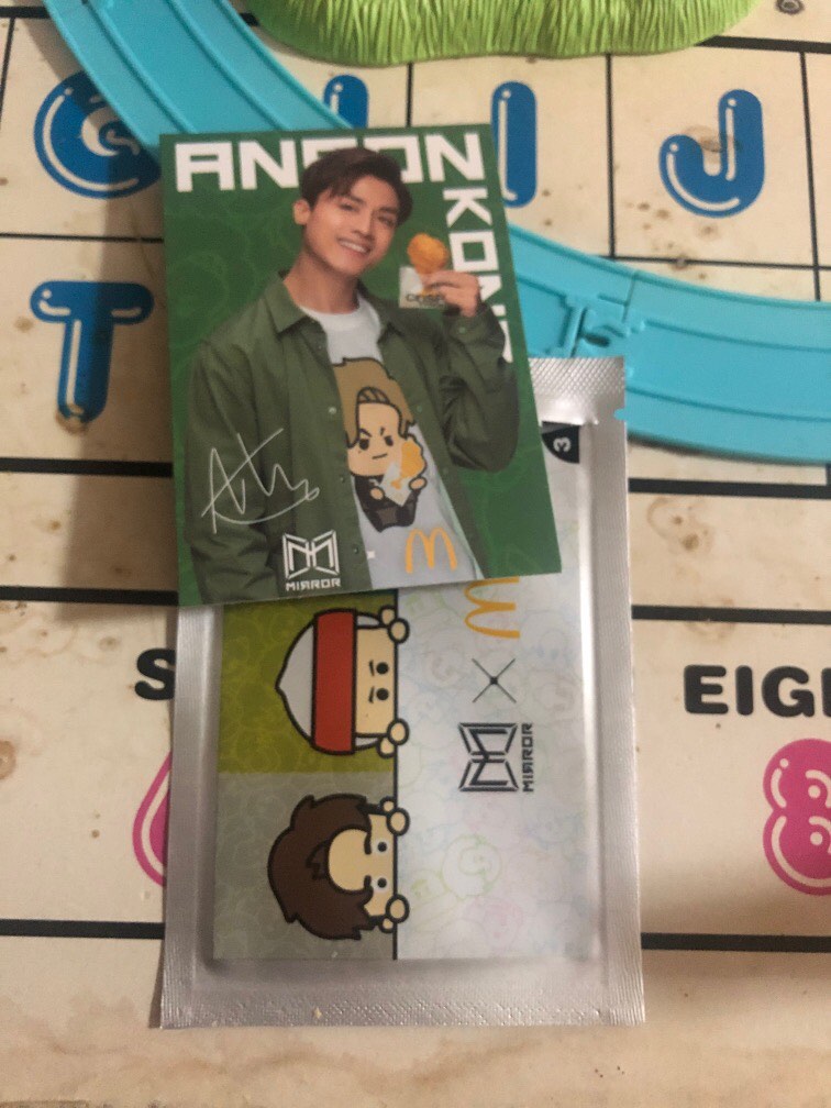 麥當勞Mirror 卡 - Anson Kong, 興趣及遊戲, 收藏品及紀念品, 明星周邊 - Carousell