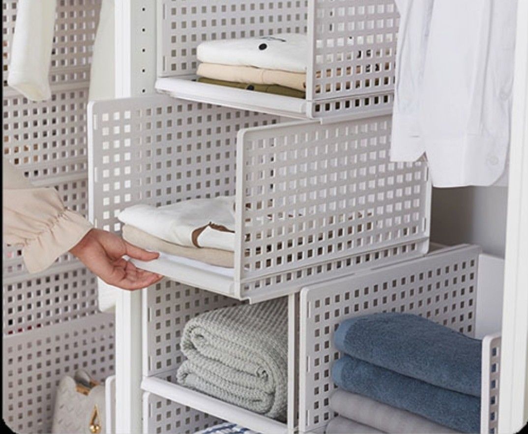 Modular Retractable Shelf / Drawer Storage Rack, Furniture & Home ...