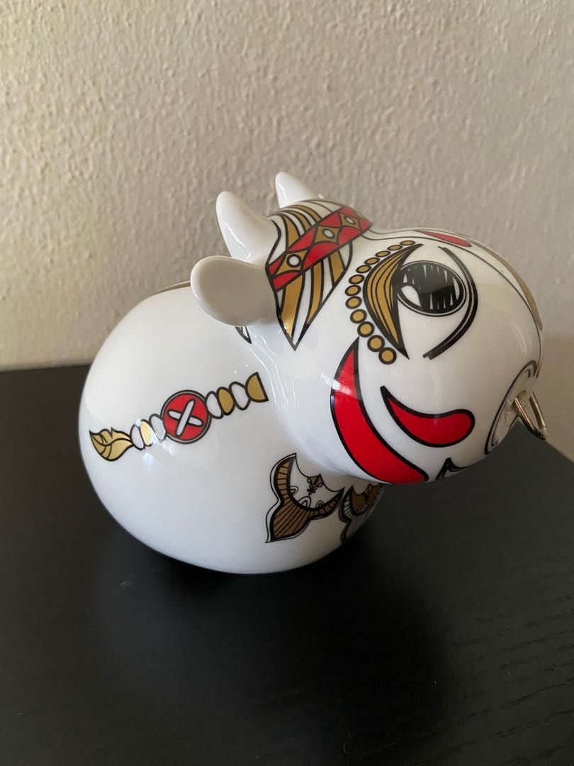‘Mr. Cowdy’ Cow Money Bank in Porcelain, Everything Else on Carousell