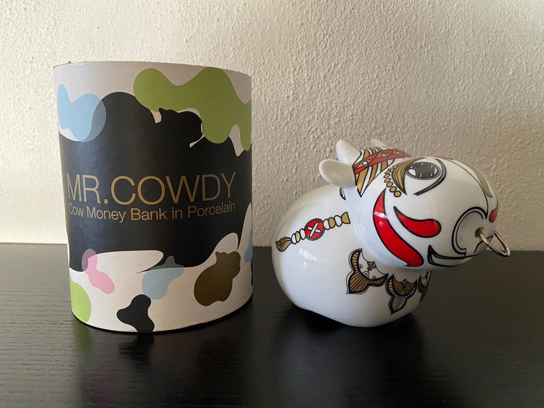 ‘Mr. Cowdy’ Cow Money Bank in Porcelain, Everything Else on Carousell