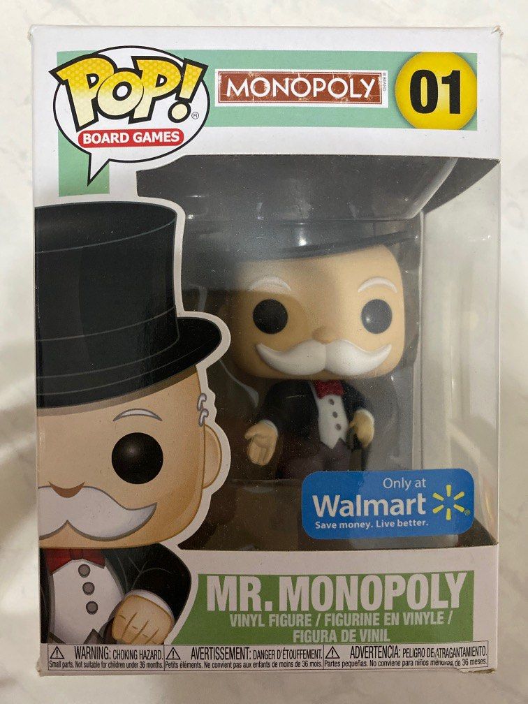 Mr Monopoly Funko Pop 01, Hobbies & Toys, Memorabilia & Collectibles ...
